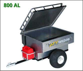 ATV Wagons®, pull behind trailers for your ATV (camping, hauling, yard ...
