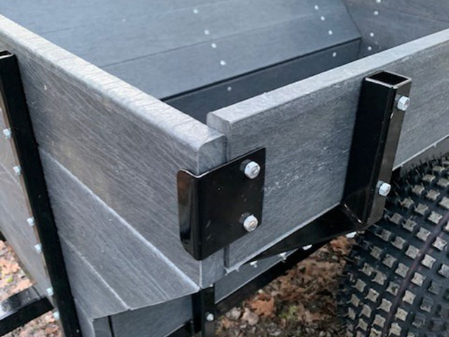 ATV Woods Trailer, pull behind trailers, single axle dump, single axle ...