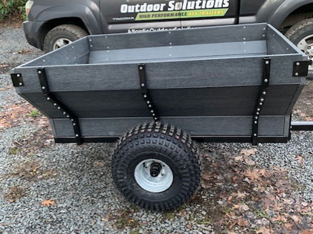 ATV Woods Trailer, pull behind trailers, single axle dump, single axle ...