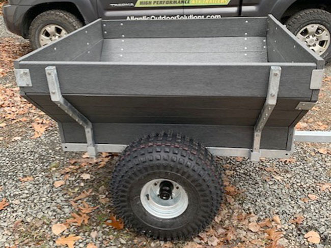 ATV Woods Trailer, pull behind trailers, single axle dump, single axle ...
