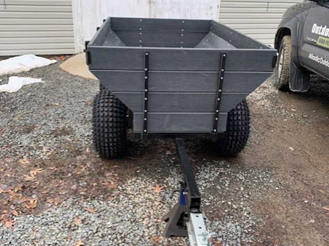 ATV Woods Trailer, pull behind trailers, single axle dump, single axle ...
